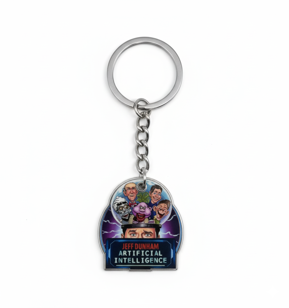 Artificial Intelligence Tour Keychain – Jeff Dunham Store