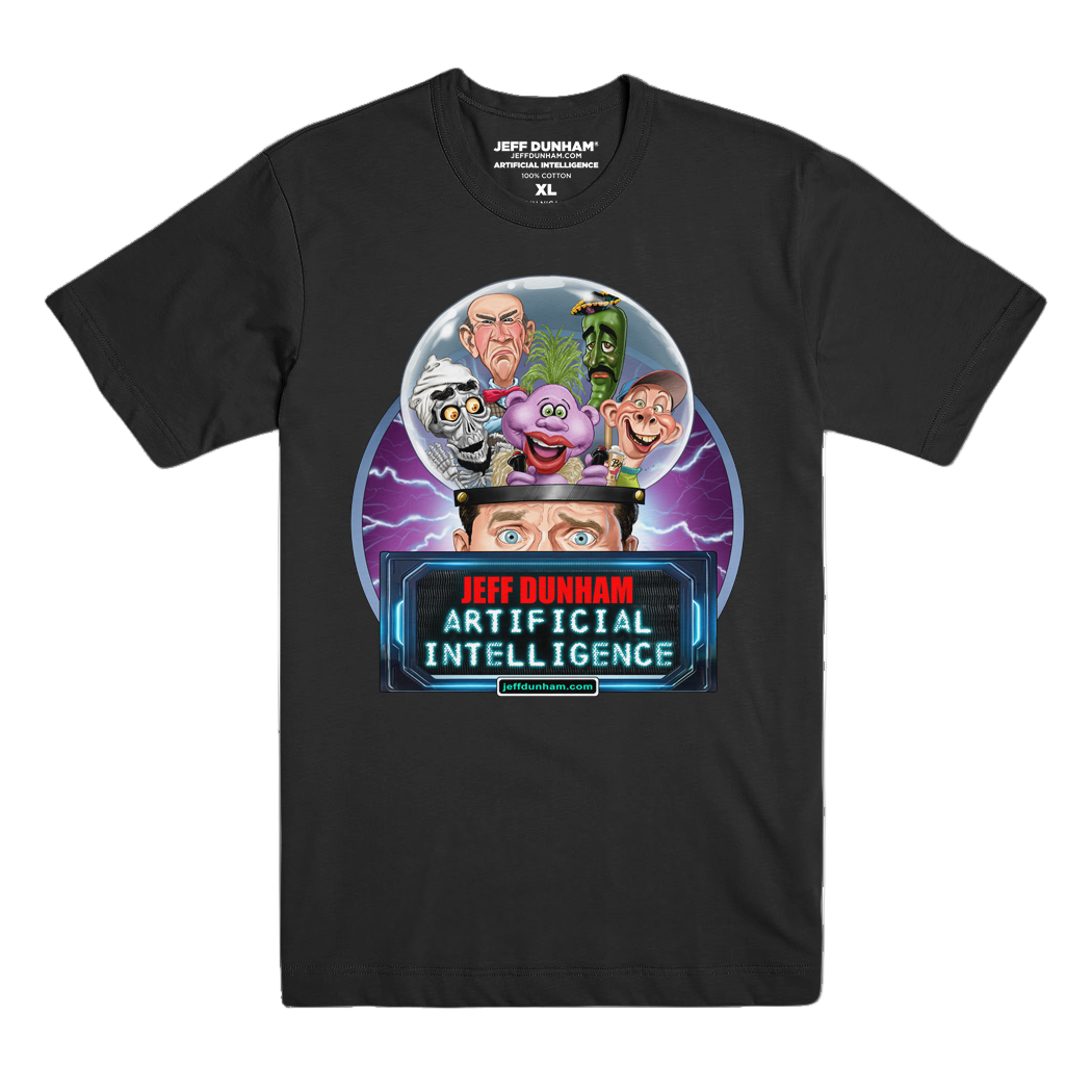 Artificial Intelligence Tour T-Shirt – Jeff Dunham Store